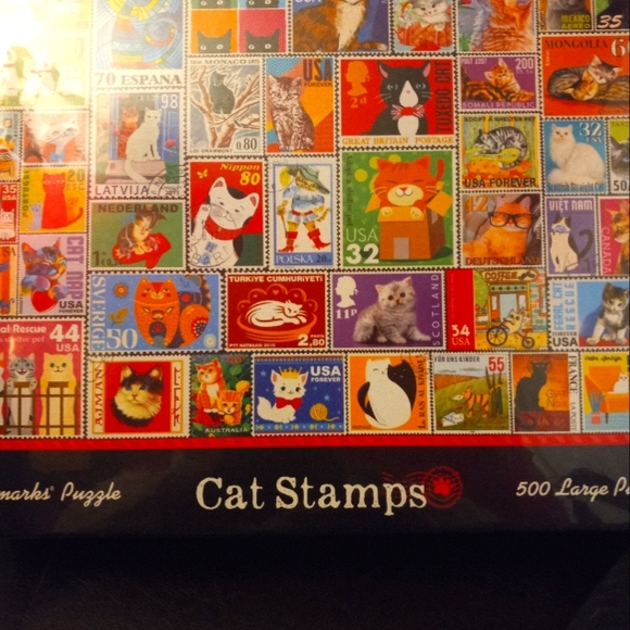 Re-mark | Toys | New Cat Postage Puzzle | Poshmark